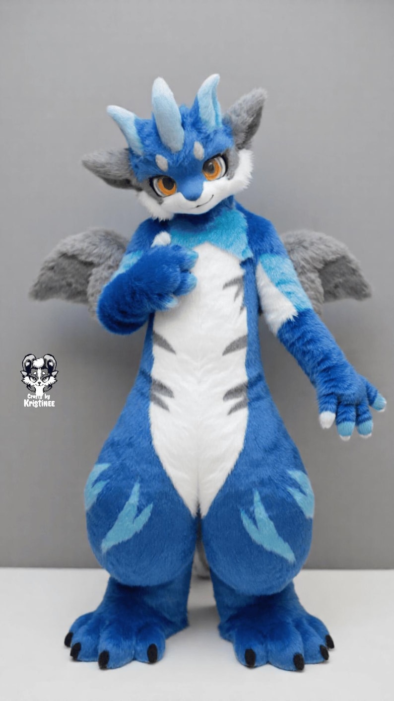 Sky Overlord Dragon King Fursuit Body Suit, Custom Kenomo Cosplay ...