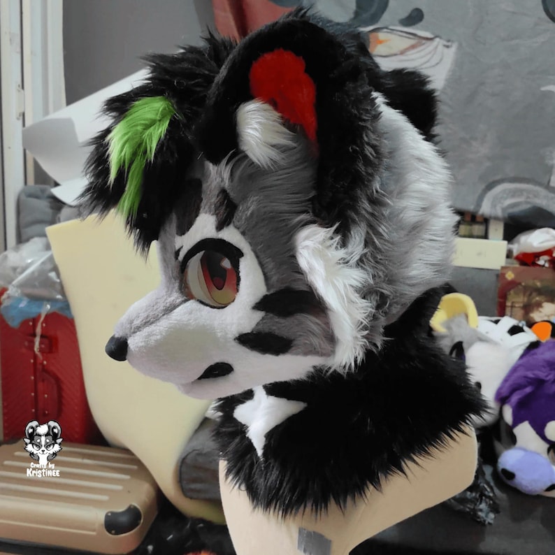 Assassin "x" Mr. Tiger Fursuit Head, Custom Kenomo Cosplay Fursuit ...