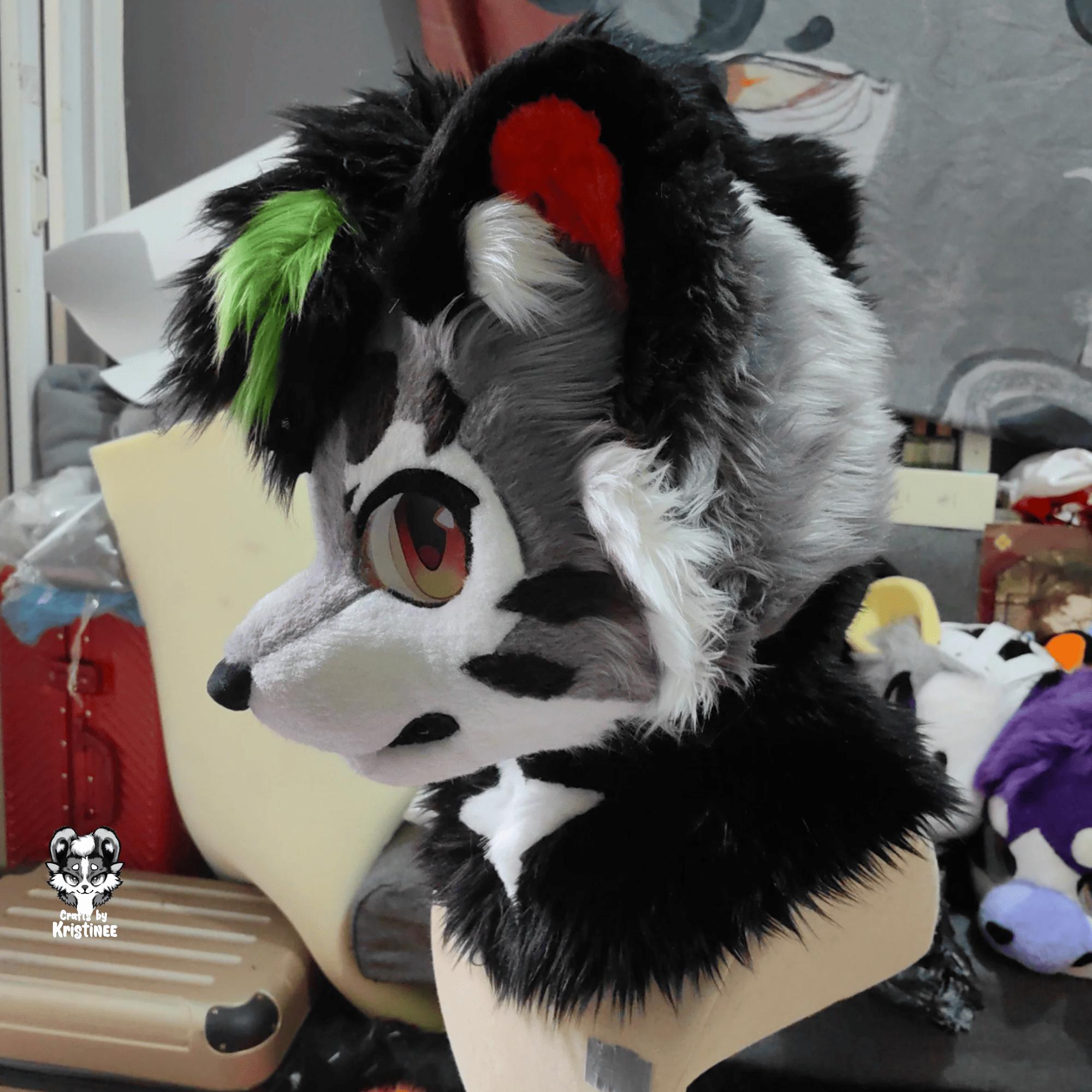 Assassin "x" Mr. Tiger Fursuit Head, Custom Kenomo Cosplay Fursuit ...