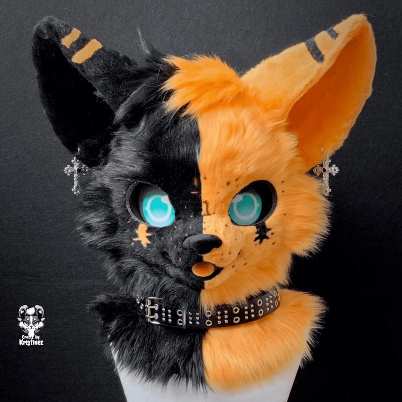 Constellation Messenger Cat Fursuit Head, Custom Kenomo Cosplay Fursuit ...