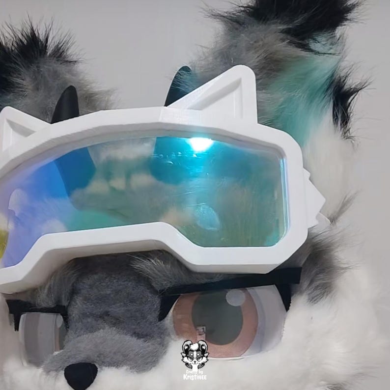 Customizable Fursuit Glasses, Fursuit Head Accessories, Essential ...