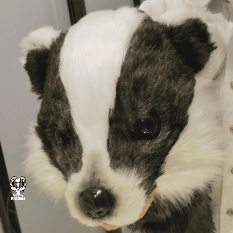 Handsome Mr. Badger Fursuit Head, Custom Kenomo Cosplay Fursuit ...