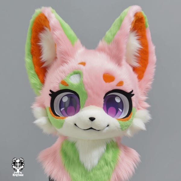 Pink Fursuit - Etsy