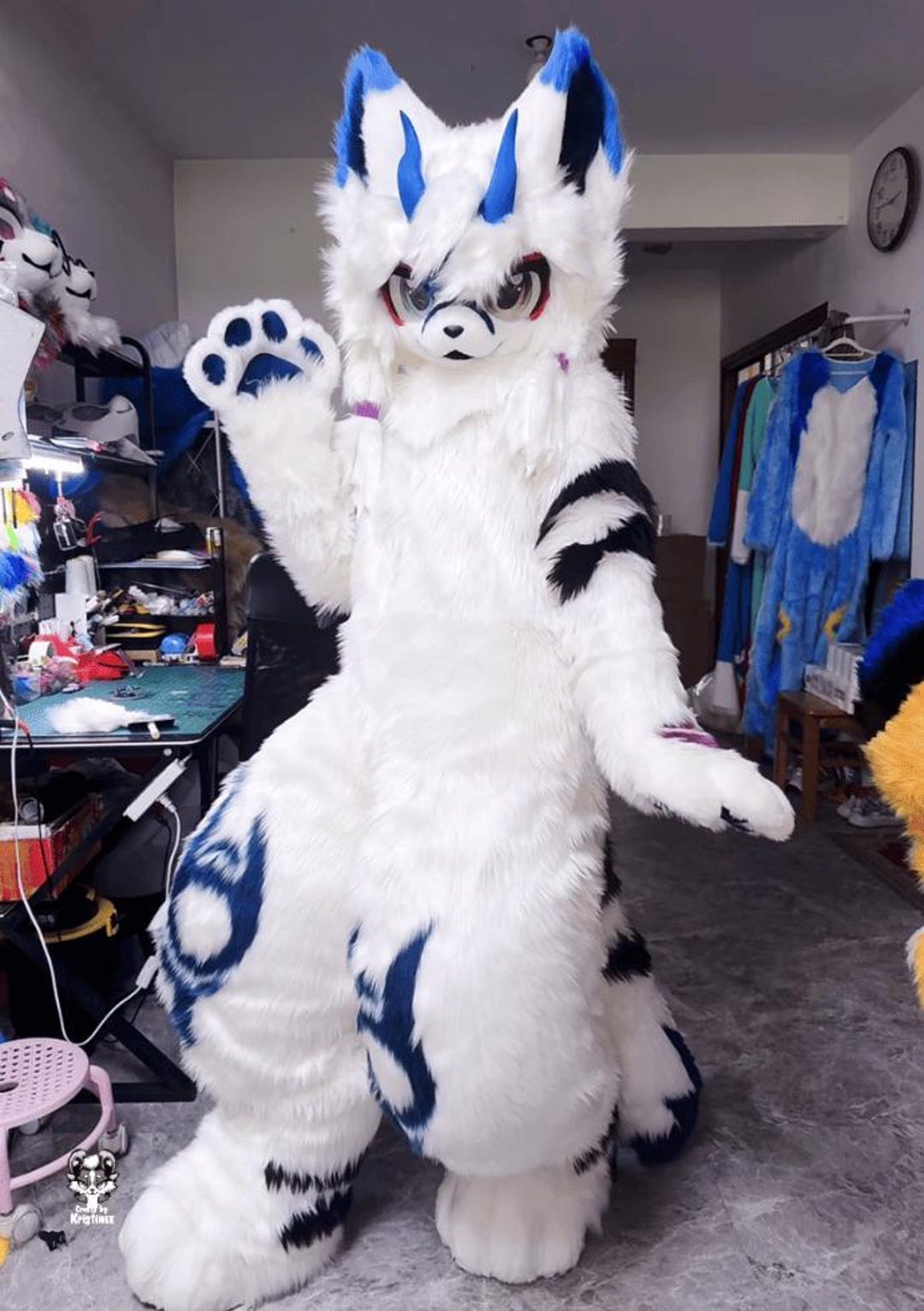 Custom Kenomo Cosplay Fursuit, Fursona Costume Head, Fursuit ...