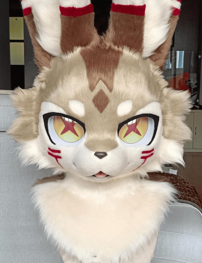Custom Kenomo Cosplay Fursuit, Fursona Costume Head, Fursuit ...