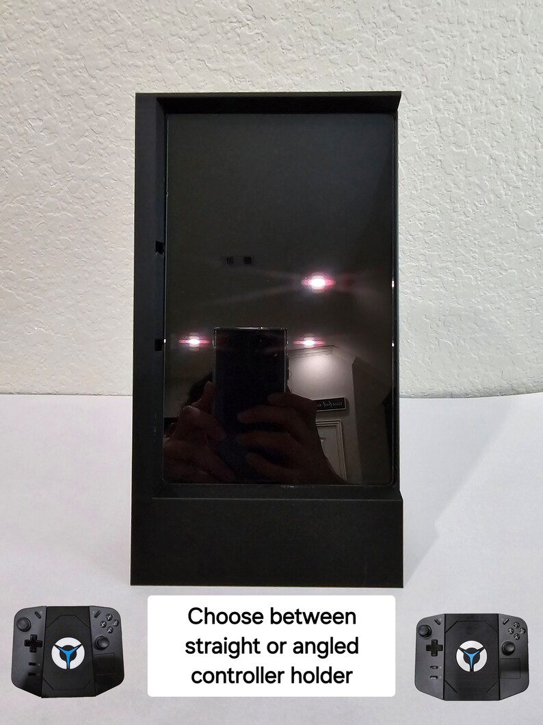 Vertical Legion Go Stand and Controller Attatchment With 90 Degree ...