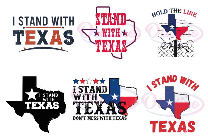 I Stand With Texas Png, Defend the Border, Come and Cut It PNG, Men ...