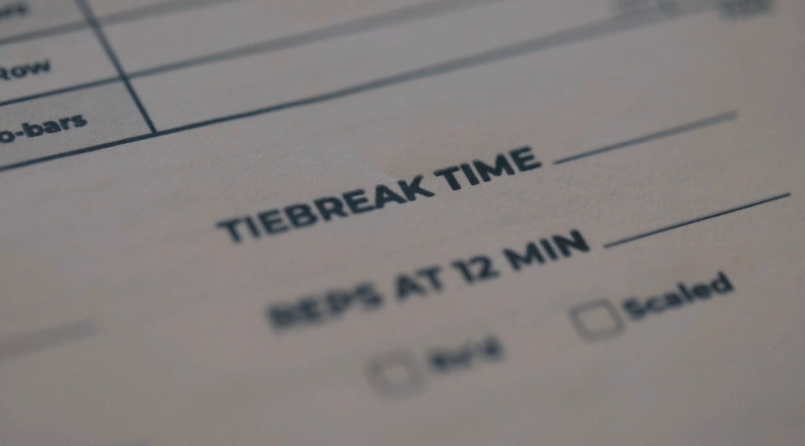 Crossfit Open Style Scorecard - Google Sheet Template - Etsy