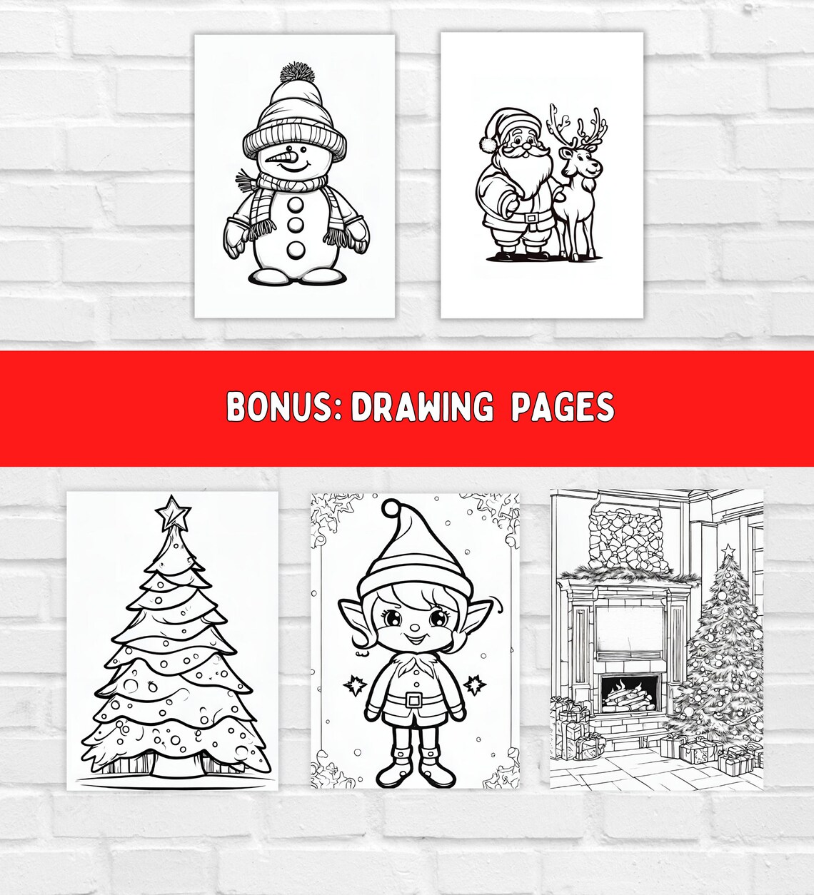 Printable Christmas Worksheets, Christmas Worksheet Bundle , Kid's ...