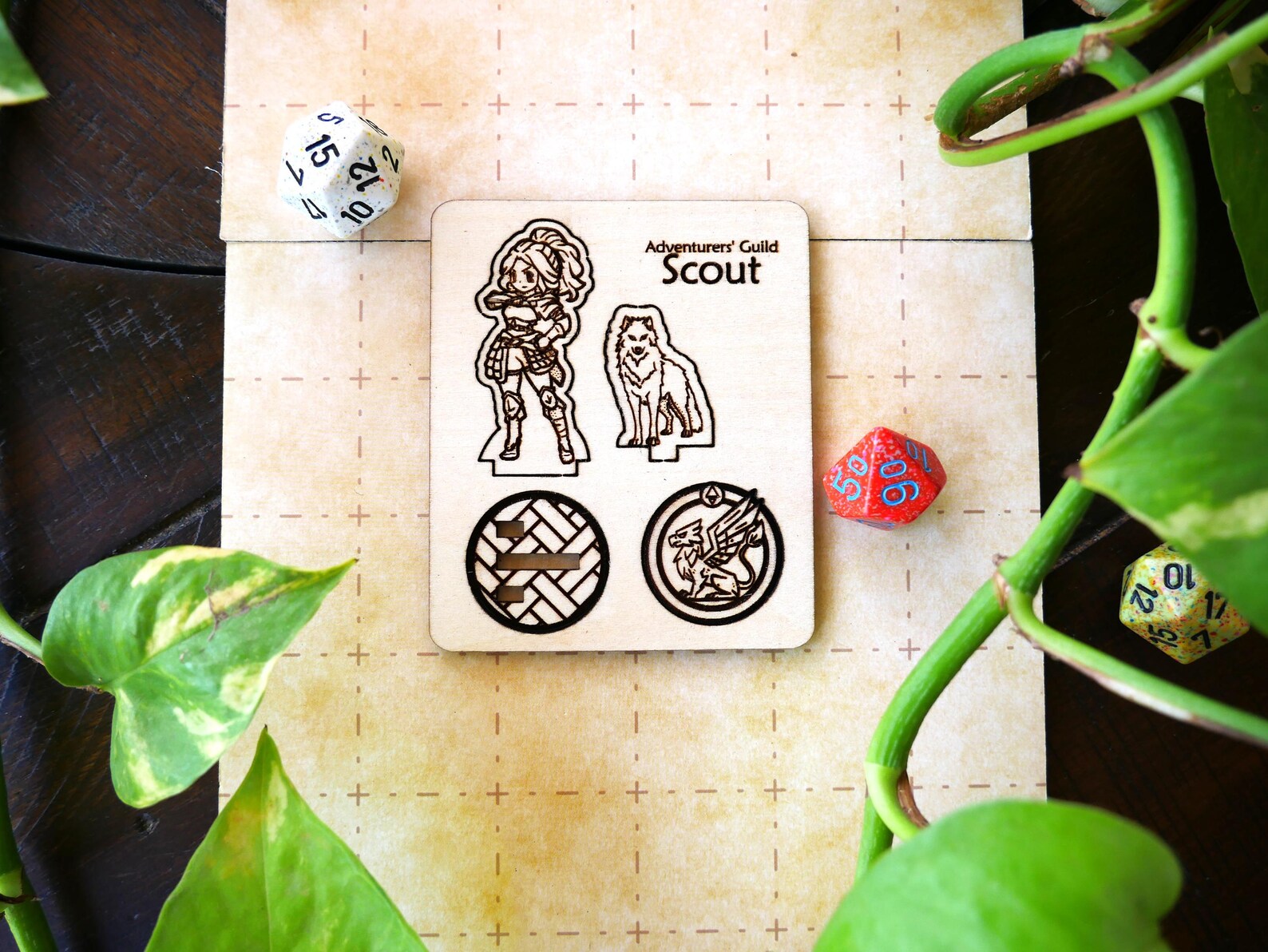 Anime-style Scout With Wolf Companion | Dungeons and Dragons ...
