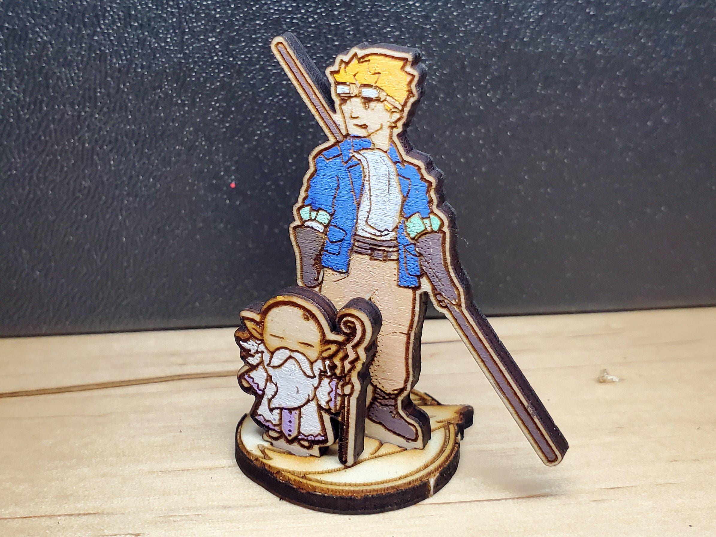 Part 2 - Anime-style Final Fantasy 7 Miniature| Dungeons and Dragons ...