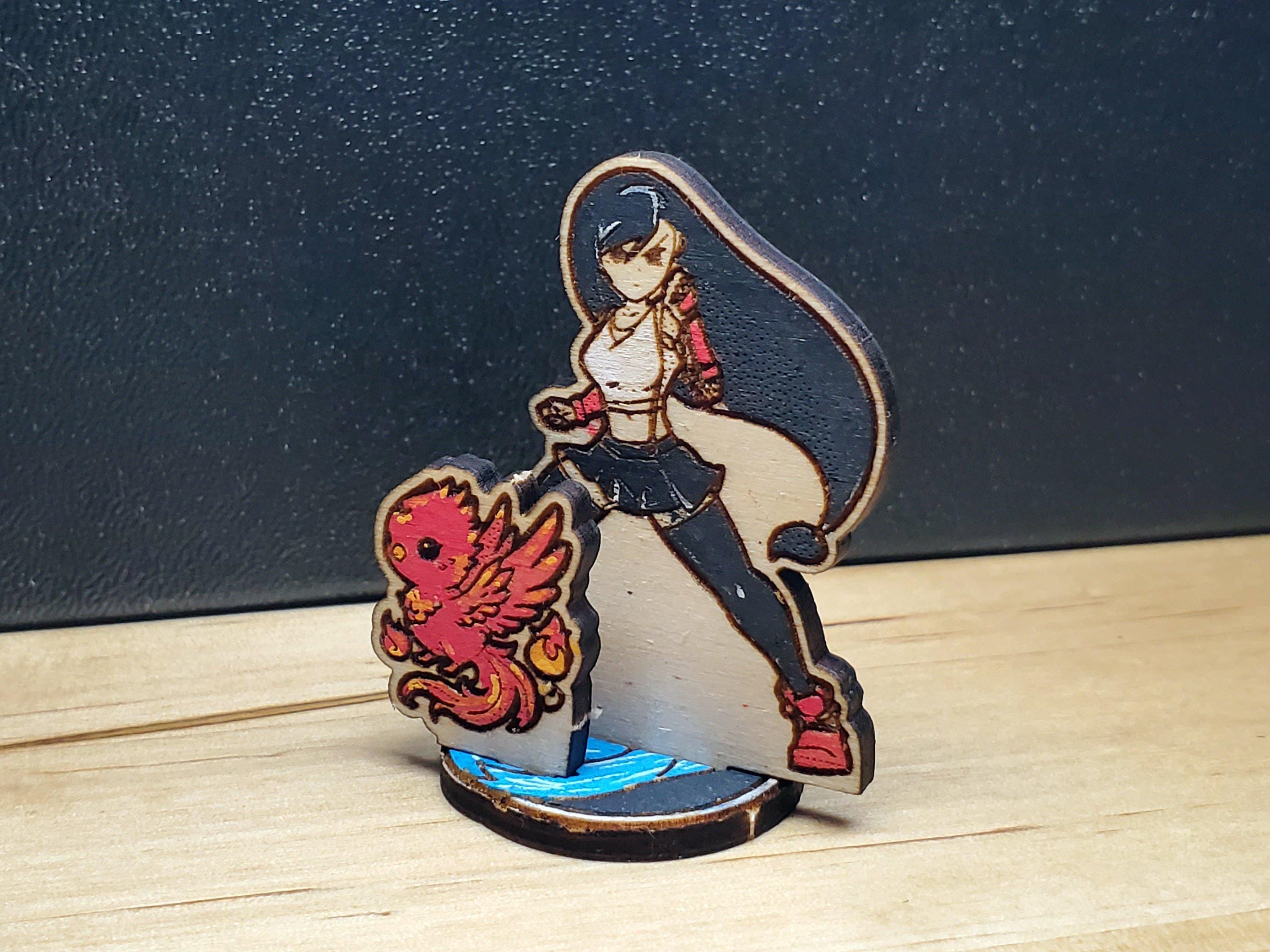 Part 1 - Anime-style Final Fantasy 7 Miniature | Dungeons and Dragons ...