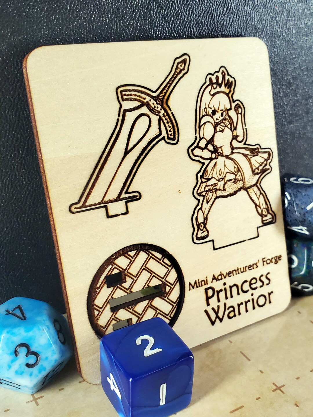 Anime-style Princess Warrior Miniature | Dungeons and Dragons ...