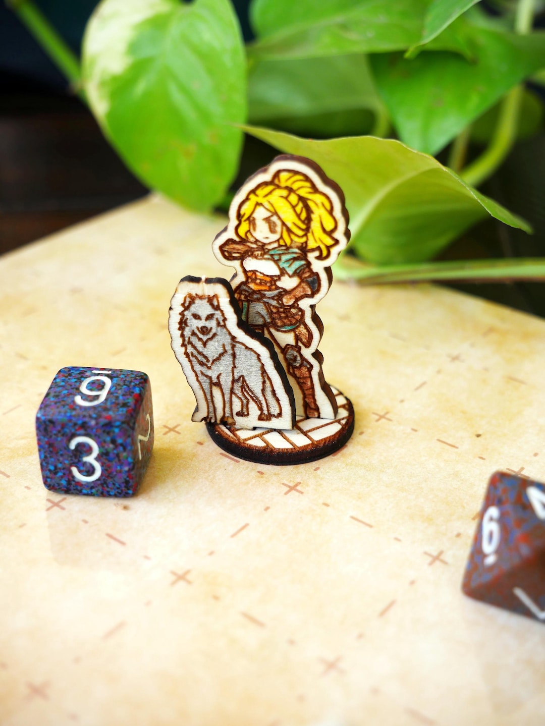 Anime-style Scout With Wolf Companion | Dungeons and Dragons ...