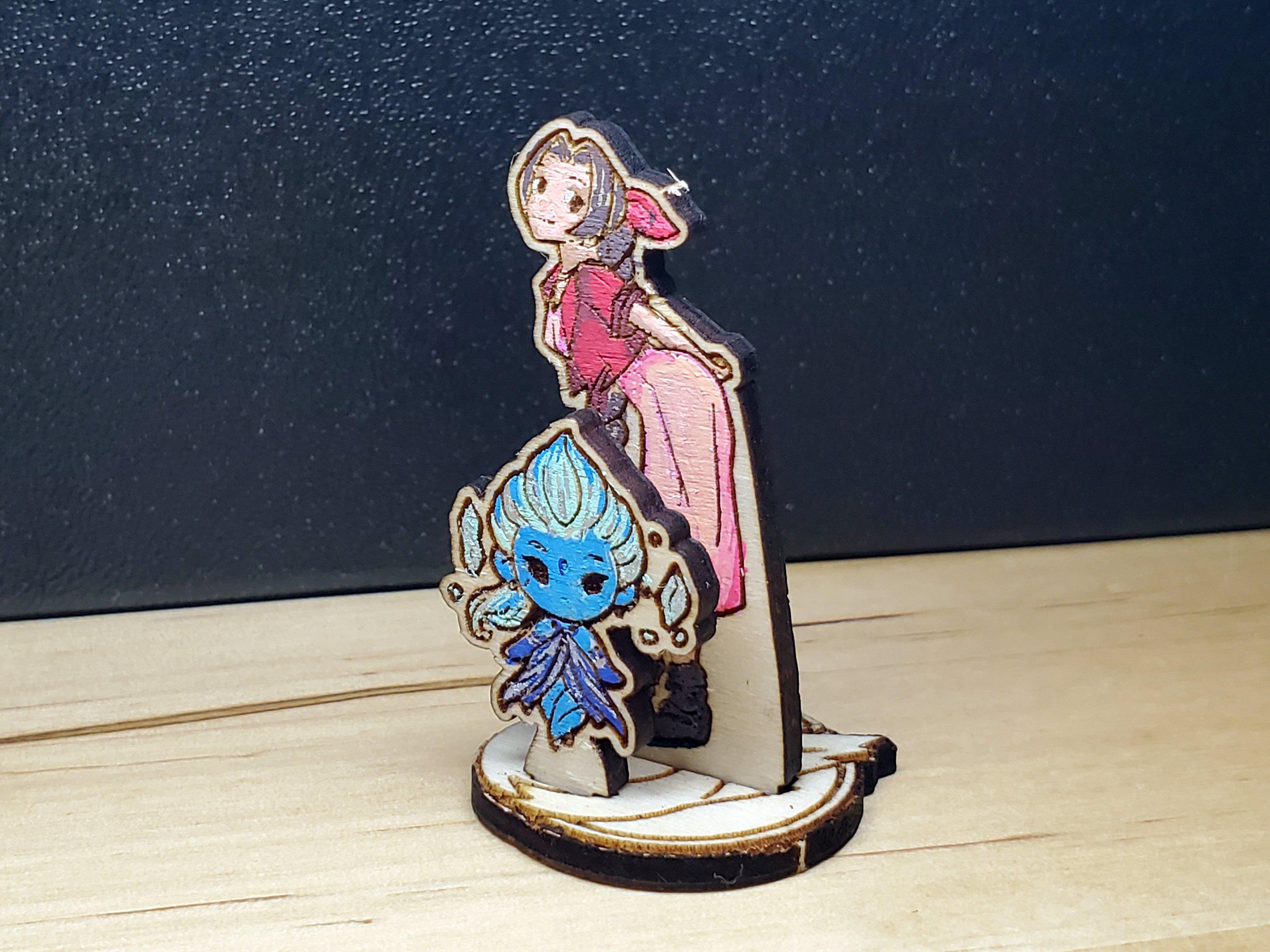 Part 1 - Anime-style Final Fantasy 7 Miniature | Dungeons and Dragons ...