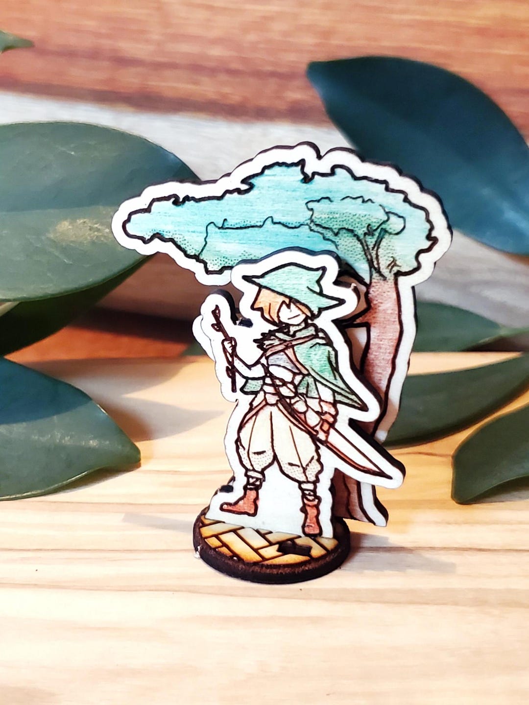 Anime-style Male Human Ranger Miniature | Dungeons and Dragons ...