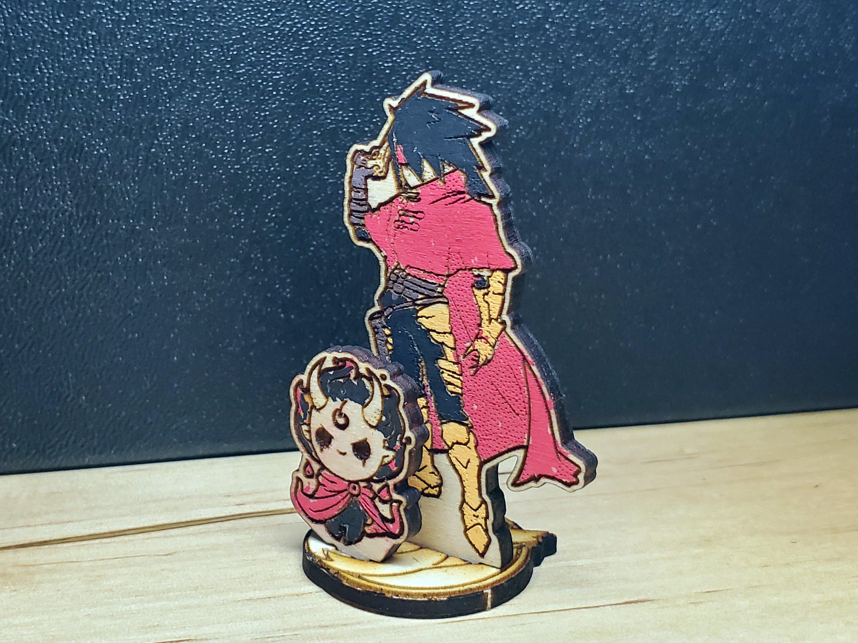 Part 2 - Anime-style Final Fantasy 7 Miniature| Dungeons and Dragons ...