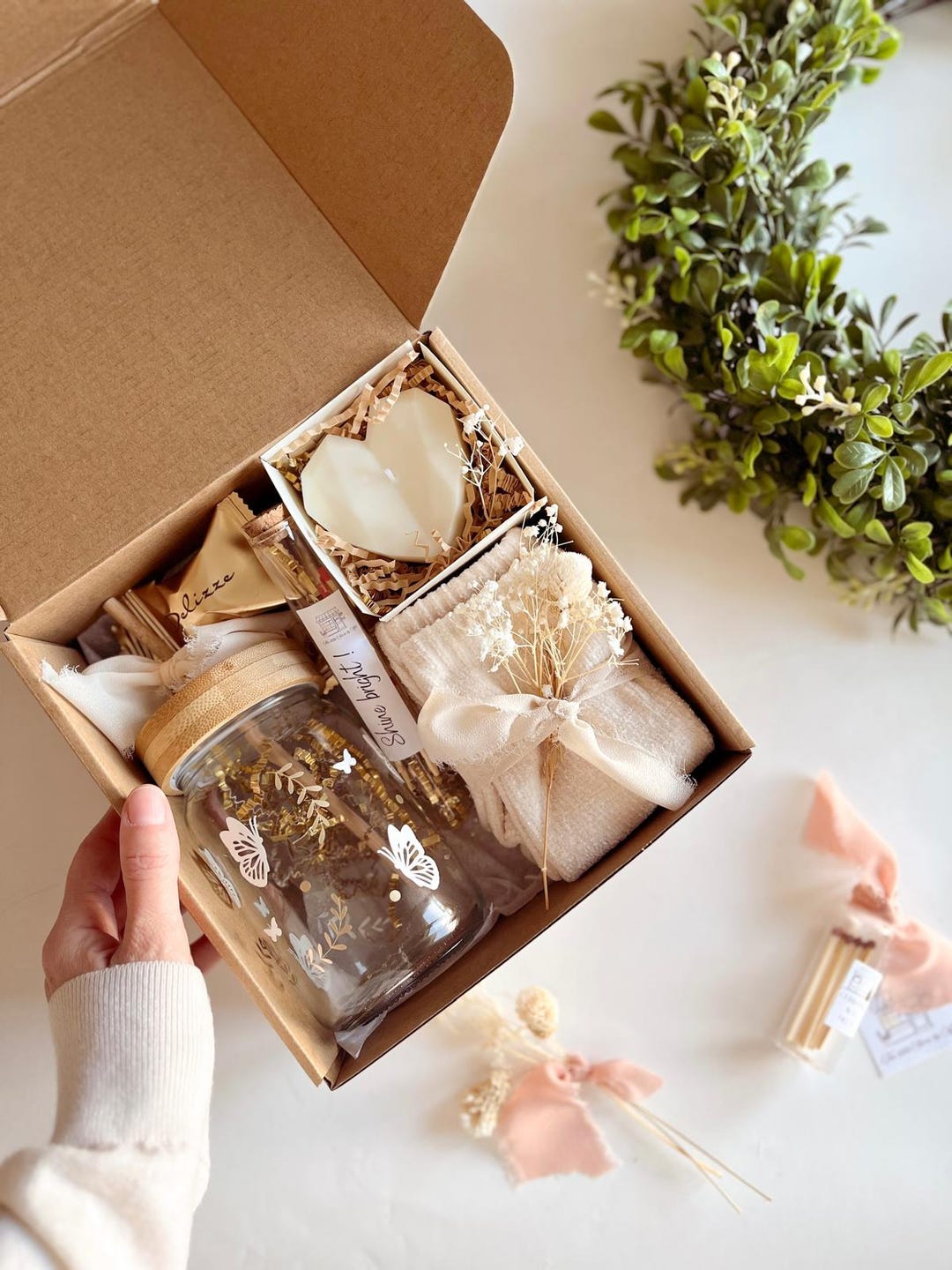 Romantic Gift Box for Women, Gift Box for Friends, Hyggie, Cozy ...