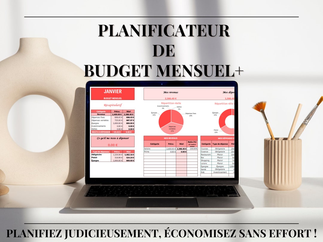 Budget Planner Corail french - Etsy