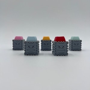 Thwomp Keyboard Clicker Fidget Desk Toy Super Mario Bros - Etsy