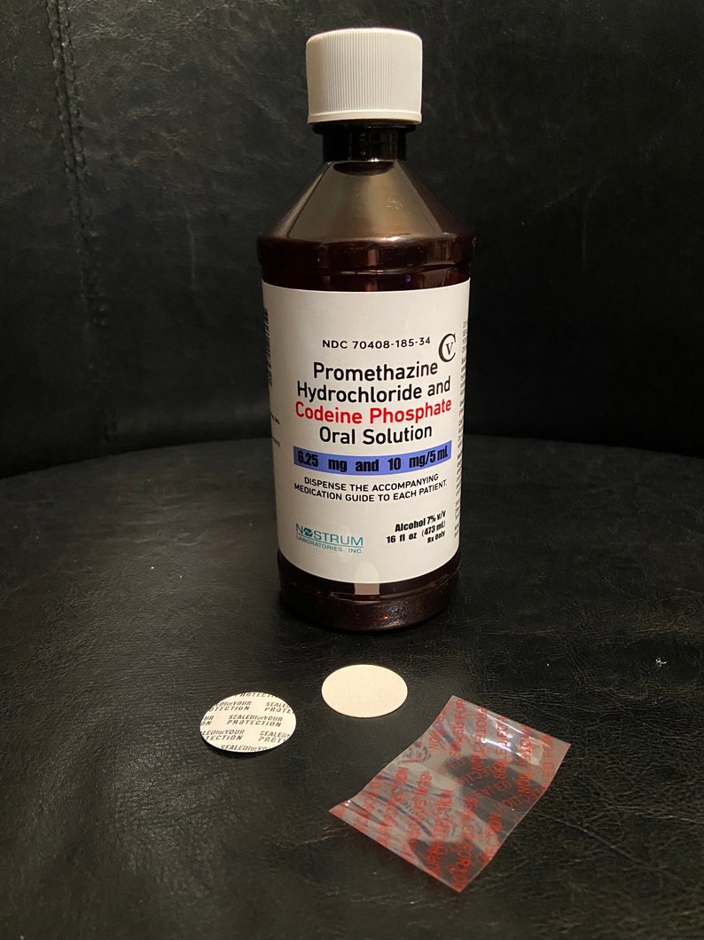 Nostrum empty High Quality Prop Pint Bricks Lean Bottle Cough Syrup for ...