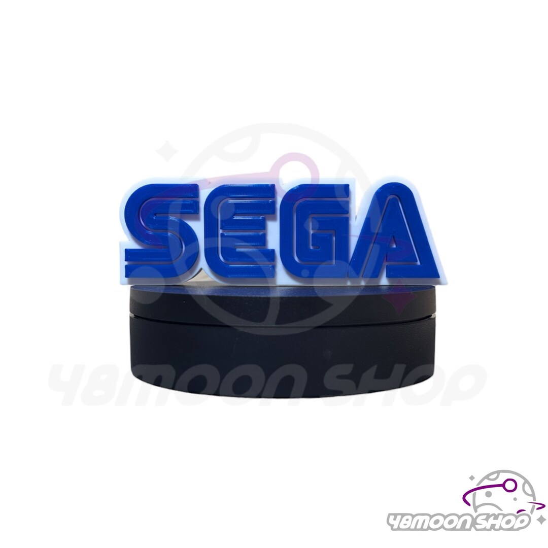 Decorative Sega Logo 3D Printing/ Collectible/ Video Game Console ...