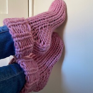 The Super Chunky Cosy Sock | PDF Knitting Pattern - Etsy
