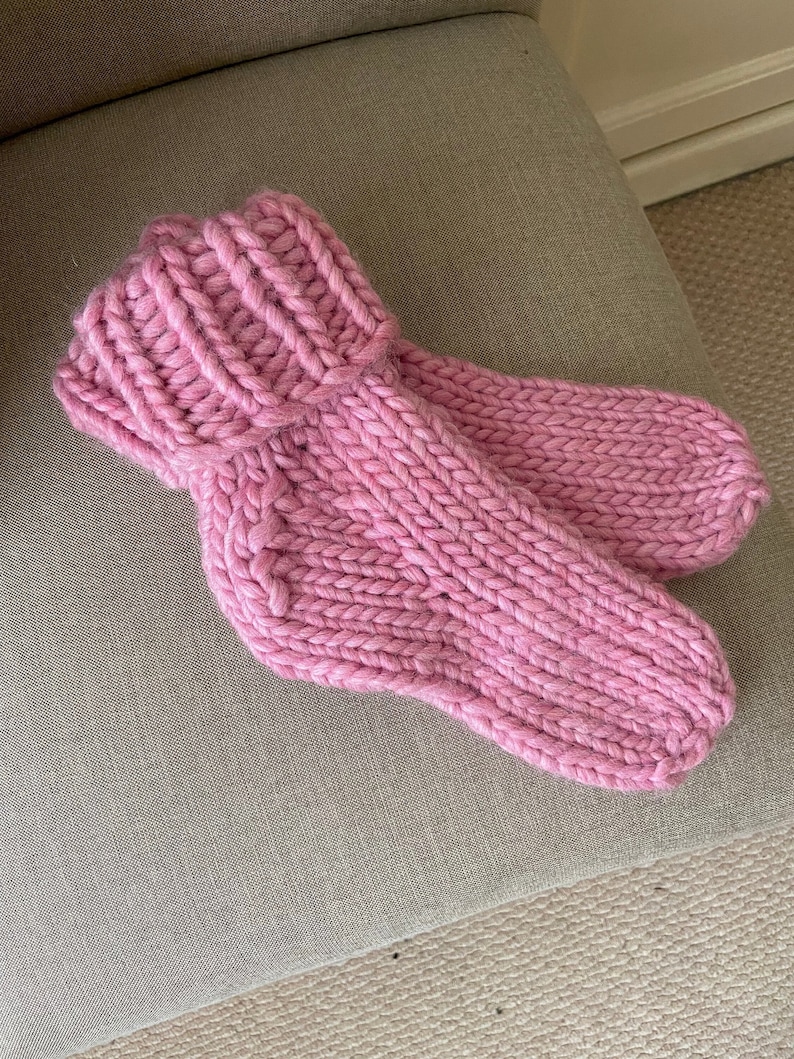 The Super Chunky Cosy Sock | PDF Knitting Pattern - Etsy