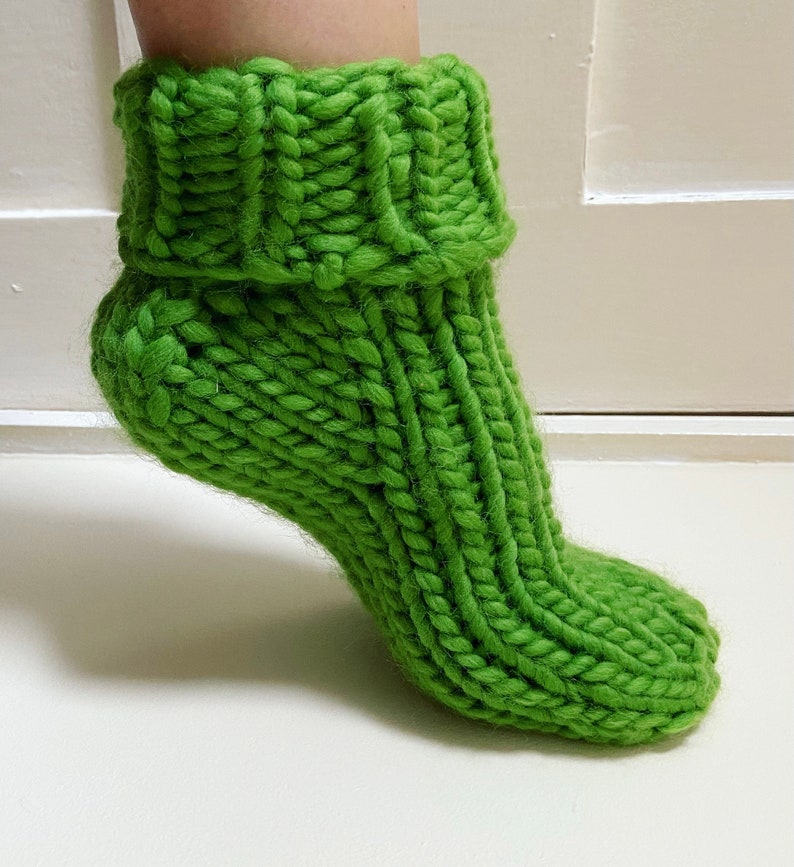 The Super Chunky Cosy Sock | PDF Knitting Pattern - Etsy