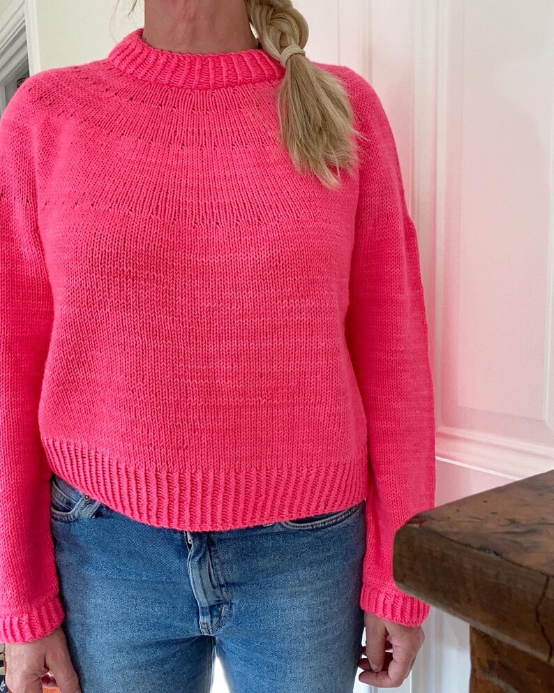 The Sarah Sweater PDF Knitting Pattern - Etsy