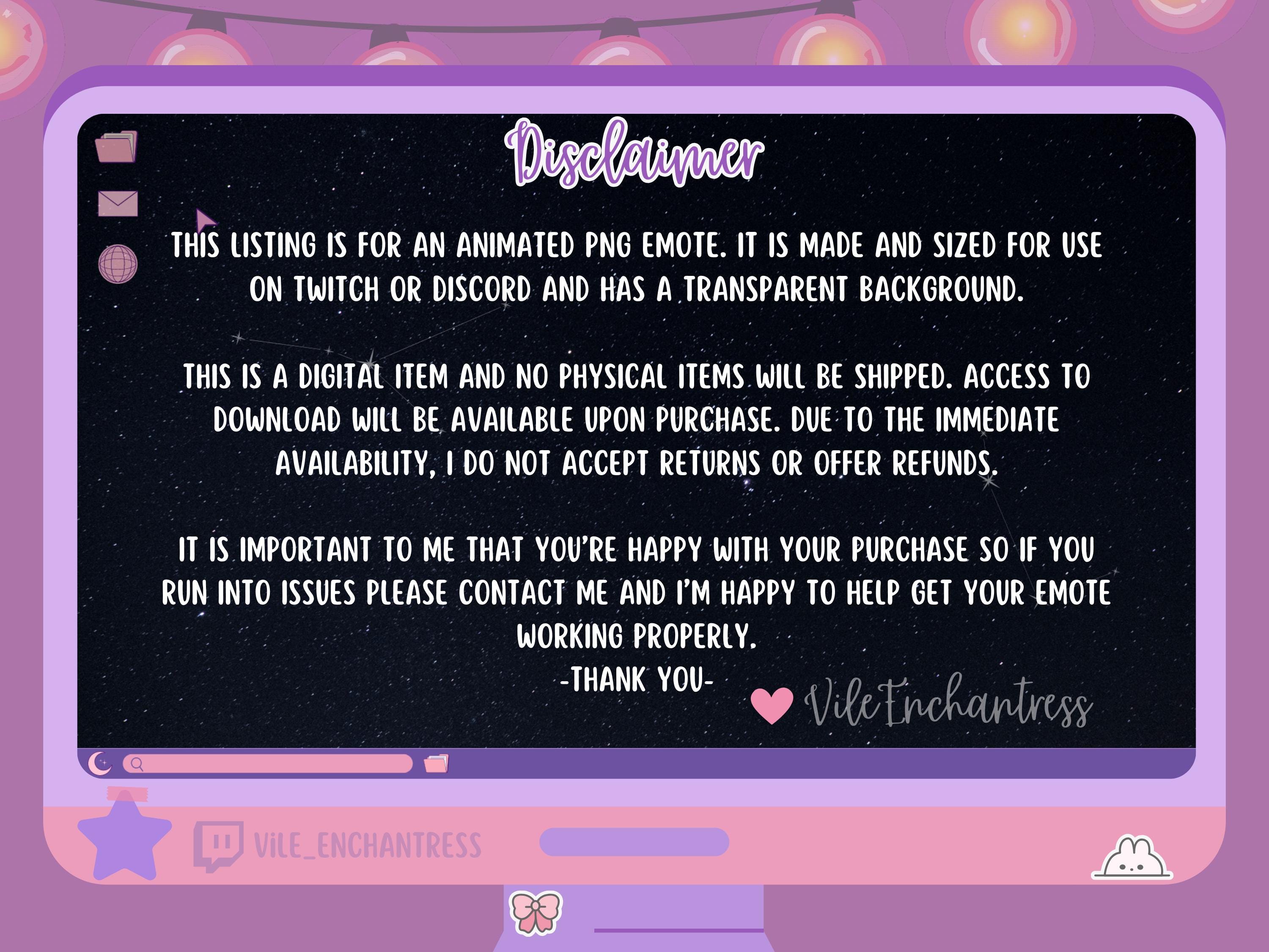 Animated Float Jellyfish Rave Emote - Etsy