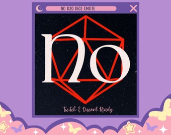 ANIMATED D20 D&D Dice Jail Emote for Twitch, Discord, Youtube Animated ...