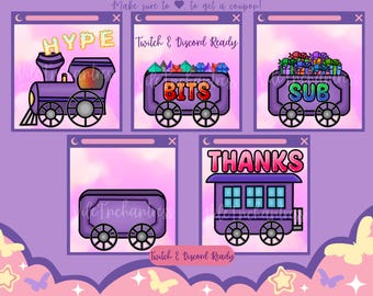 Hype Train Emote, Twitch Emote, Youtube Emote, Discord Emote, Community ...