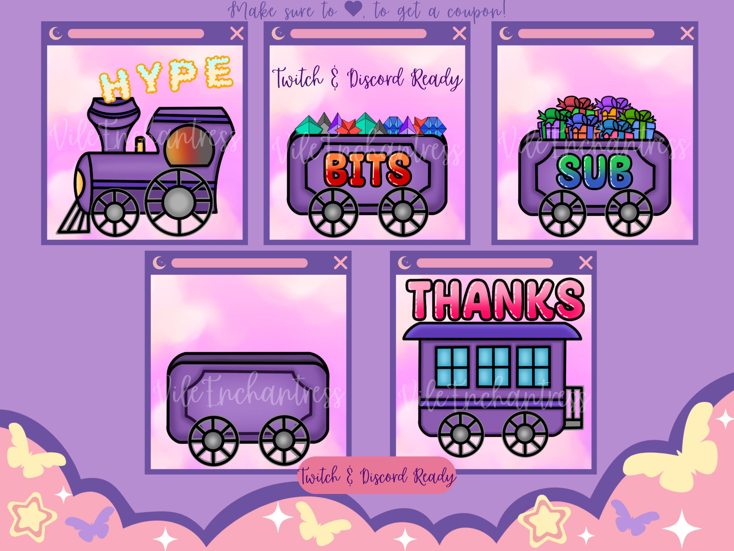 Hype Train Emote - Etsy