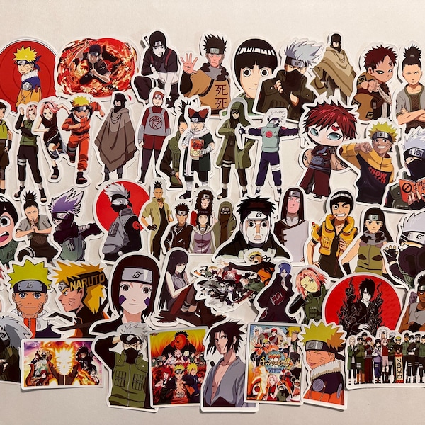 Naruto Stickers - Etsy