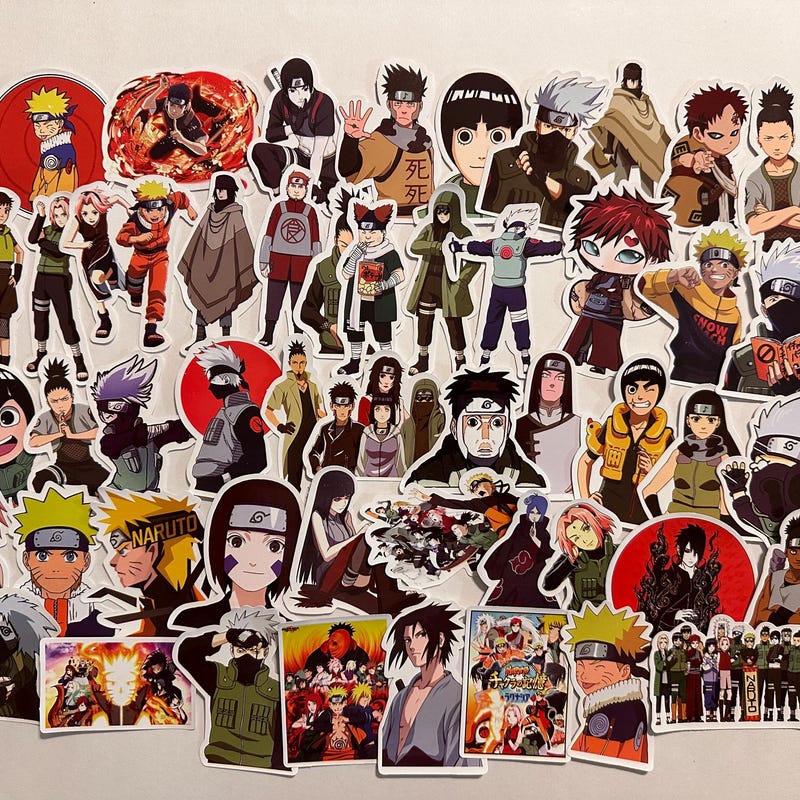 Naruto Stickers - Etsy