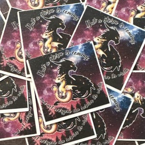 Onyx Storm Themed Sticker Set - Etsy