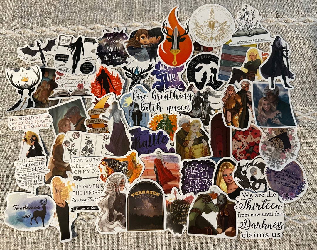 Throne of Glass Waterproof Stickers - Etsy