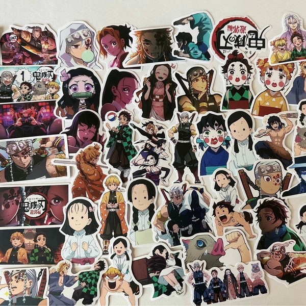 Demon Slayer Funny Stickers - Etsy