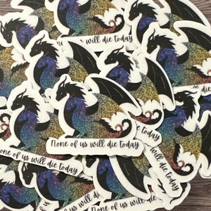 Onyx Storm Themed Sticker Set - Etsy