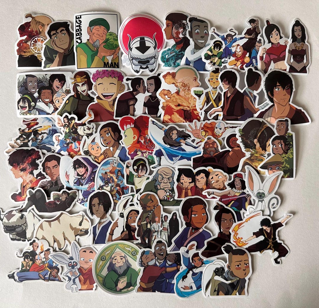 Avatar Waterproof Stickers - Etsy