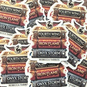 Onyx Storm Themed Sticker Set - Etsy