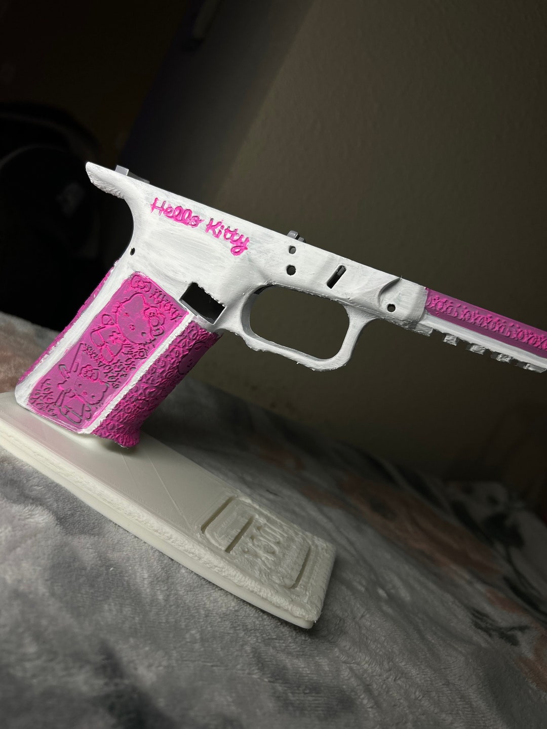 Hello Kitty 3D Printed Prop Not Functional Gun - Etsy