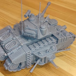 Foch Super Heavy Tank 28mm/32mm Tabletop Model Kit - Etsy