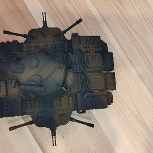 Foch Super Heavy Tank 28mm/32mm Tabletop Model Kit - Etsy