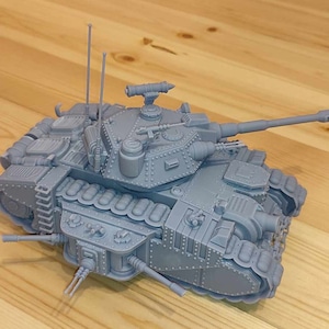 Foch Super Heavy Tank 28mm/32mm Tabletop Model Kit - Etsy