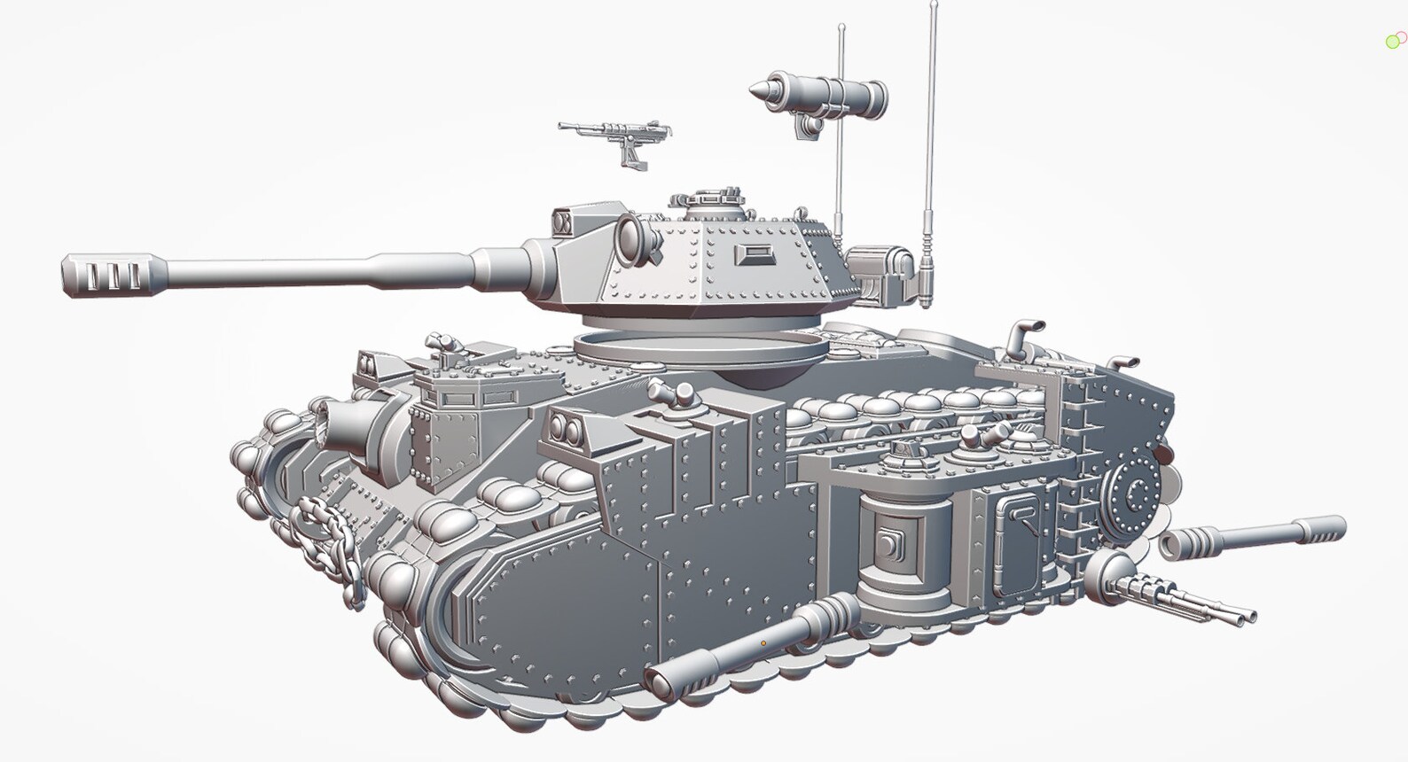 Foch Super Heavy Tank 28mm/32mm Tabletop Model Kit - Etsy