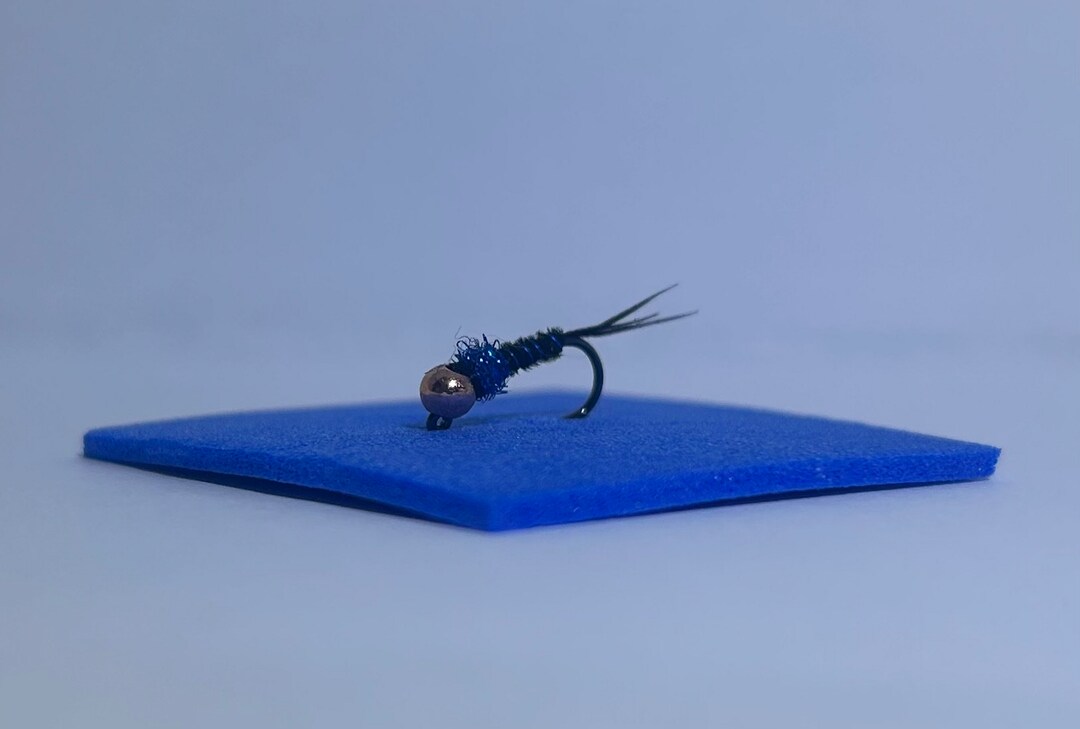Hand Tied: Jigged Style Black Stonefly Nymph in Hook Size 12-18 - Etsy