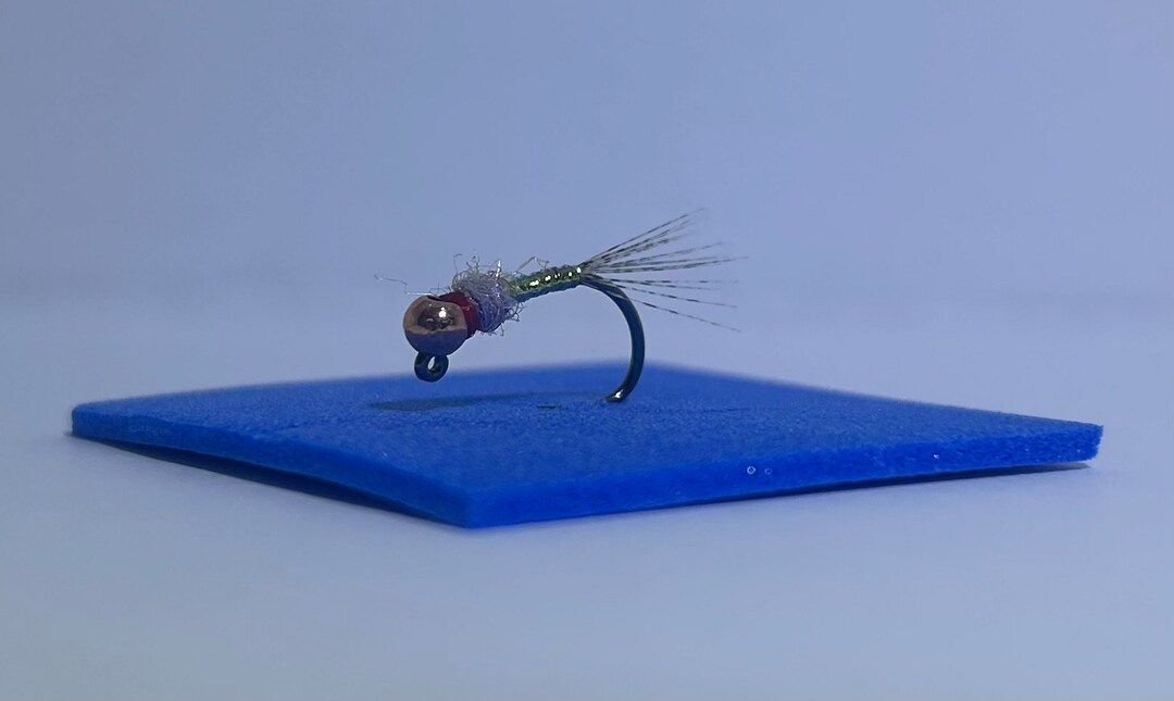 Hand Tied: Jigged Style Rainbow Warrior Nymph in Hook Size 12-18 - Etsy