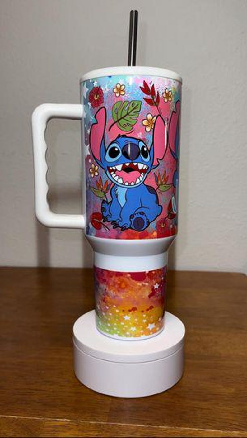 40oz Stitch Sublimation Tumbler - Etsy